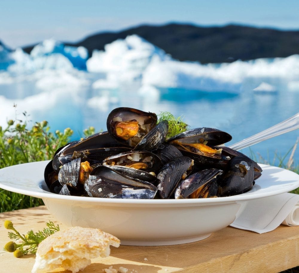 Dampede muslinger - Find flere opskrifter på Mamarisavut